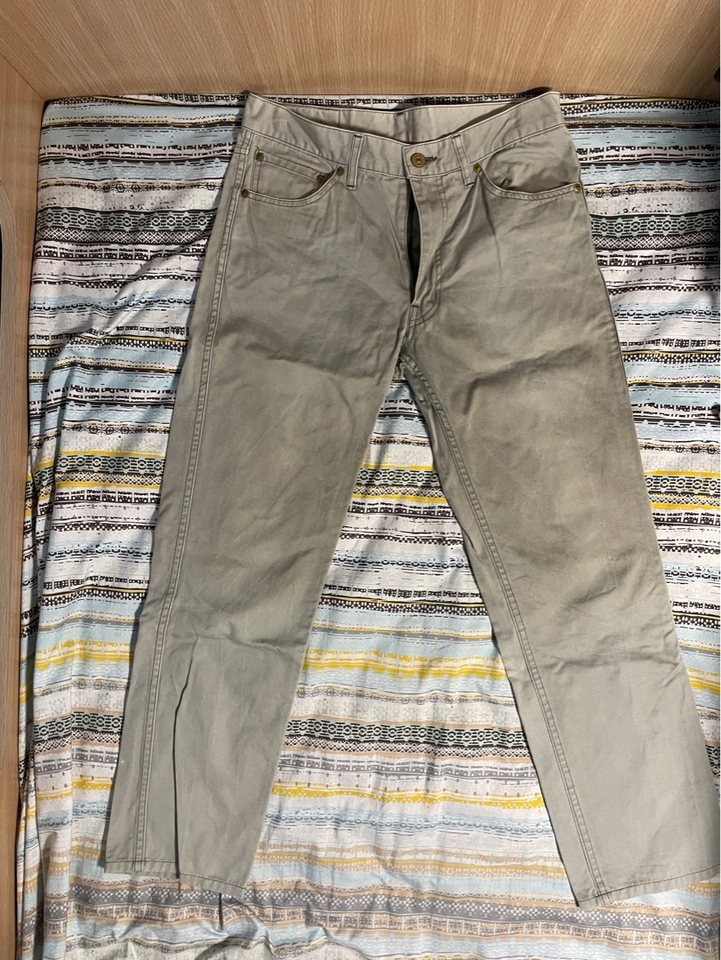 12aw visvim FIL EXCLUSIVE FLUXUS 03 CHINO, 男裝, 褲＆半截裙, Chino褲 - Carousell