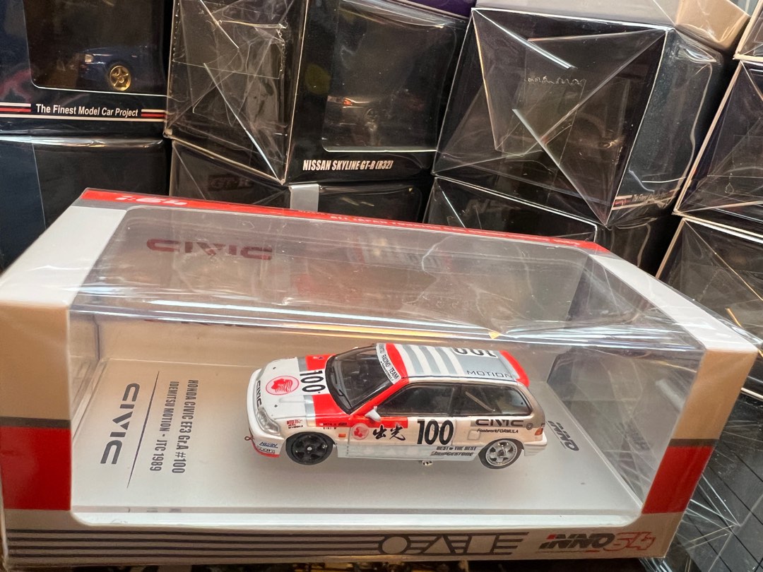 1/64 - 1:64 / 全新 / Honda CIVIC EF TYPE-R mugen ( INNO64 / INNO / Tarmac ...