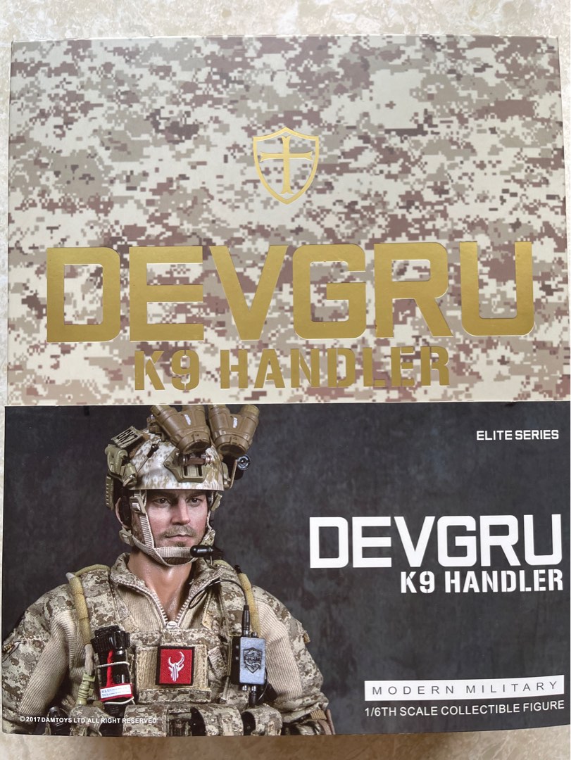 1/6 Scale Damtoys DEVGRU K9 Handler (78040), Hobbies & Toys, Toys ...