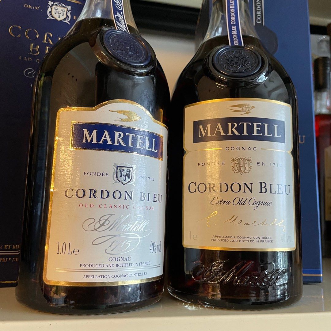 1L Cordon Bleu Cognac Gordon Blue not XO Triple hammer w box 1000ml ...