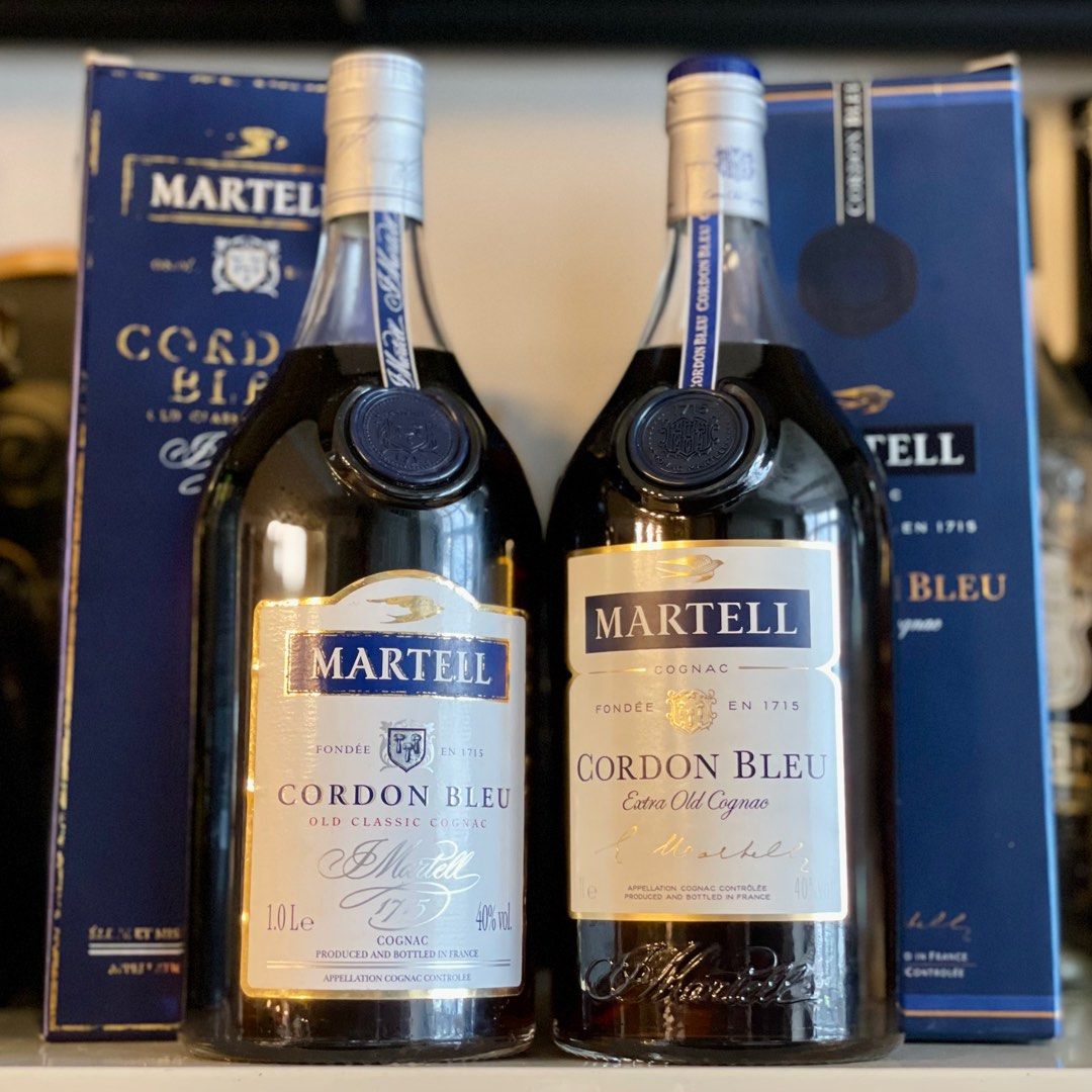 1L Cordon Bleu Cognac Gordon Blue not XO Triple hammer w box 1000ml ...