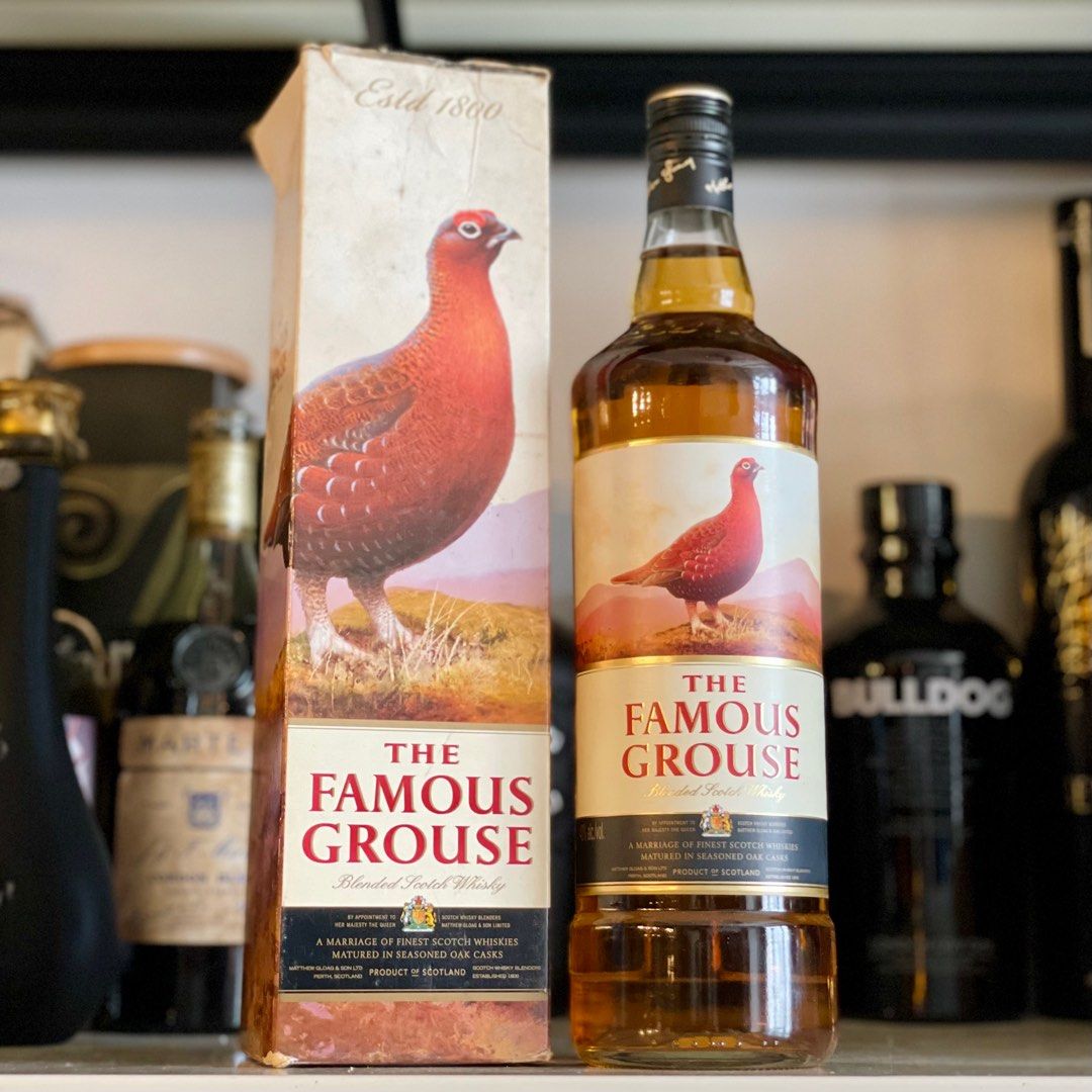 1L Famous Grouse Whisky blended 1000ml, Food & Drinks, Beverages on ...