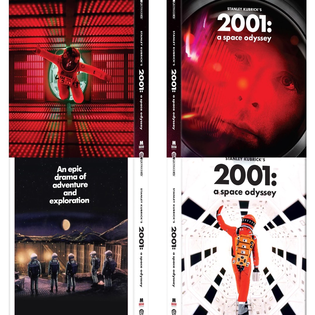 2001 A SPACE ODYSSEY 4K + Blu-ray Steelbook Double Lenticular, Full ...