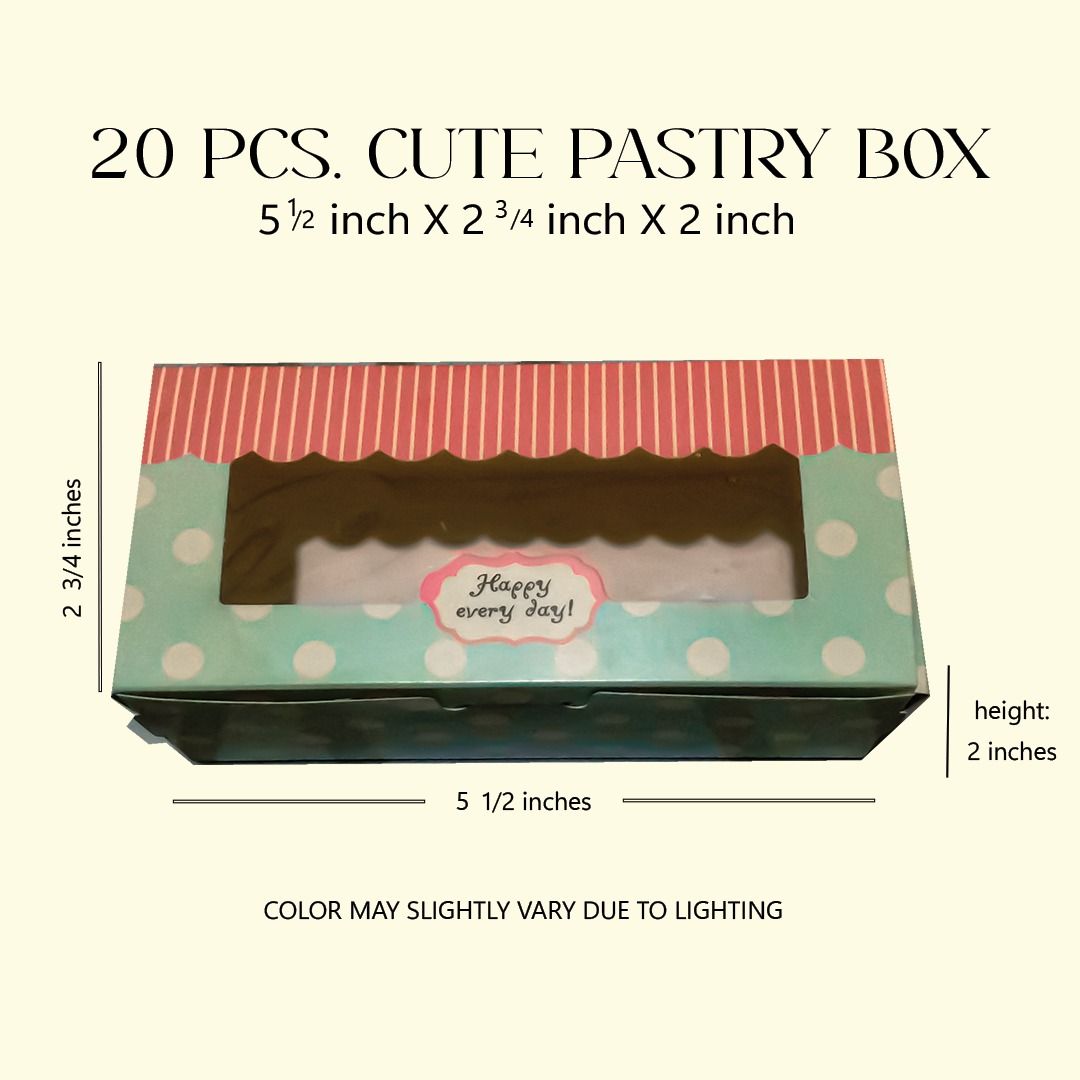 newly bought cookie box (avail in 20 pcs) on Carousell