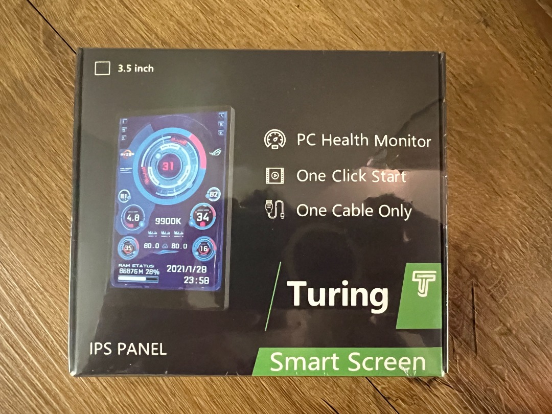 3.5寸电脑状态监控副屏 图灵智显 TuringSmartScreen, Computers & Tech, Parts ...