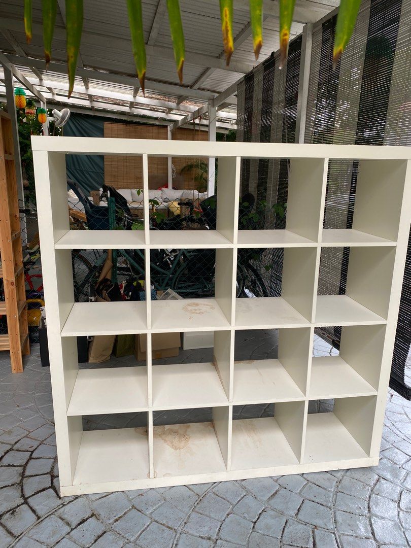 4x4 Ikea Kallax, Furniture & Home Living, Furniture, Shelves, Cabinets ...