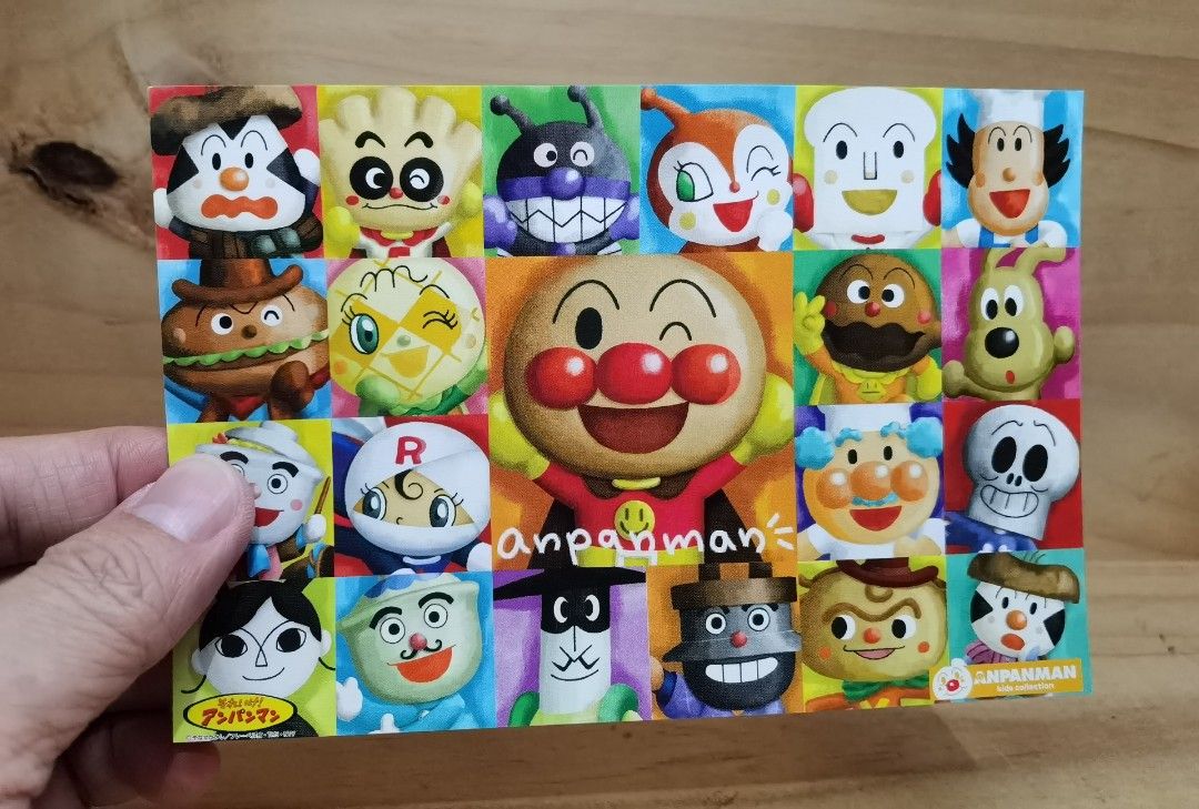 5pcs Anpanman and Friends Post Card collection Japan, Hobbies & Toys ...