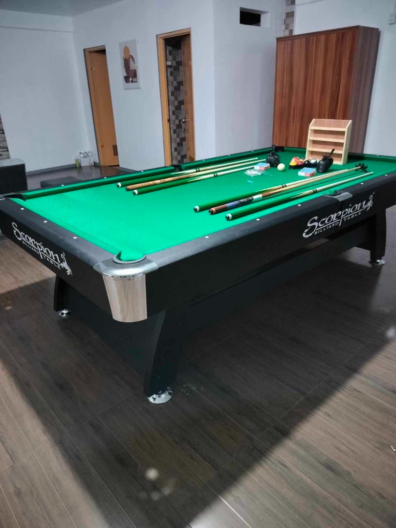 5x9ft Brandnew Scorpion Billiard Table [Granite] / Lamesa ng Bilyaran ...