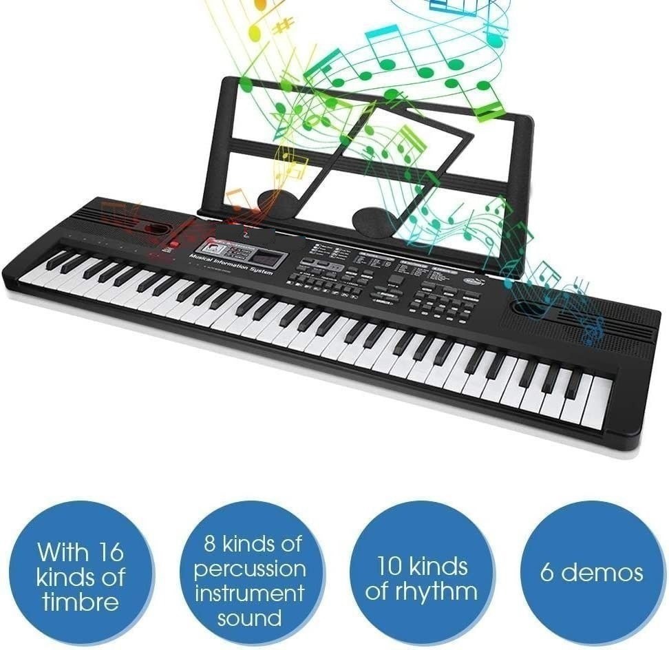 61 Keys Electronic Keyboard, Standard 61 Keys Digital Musical ...