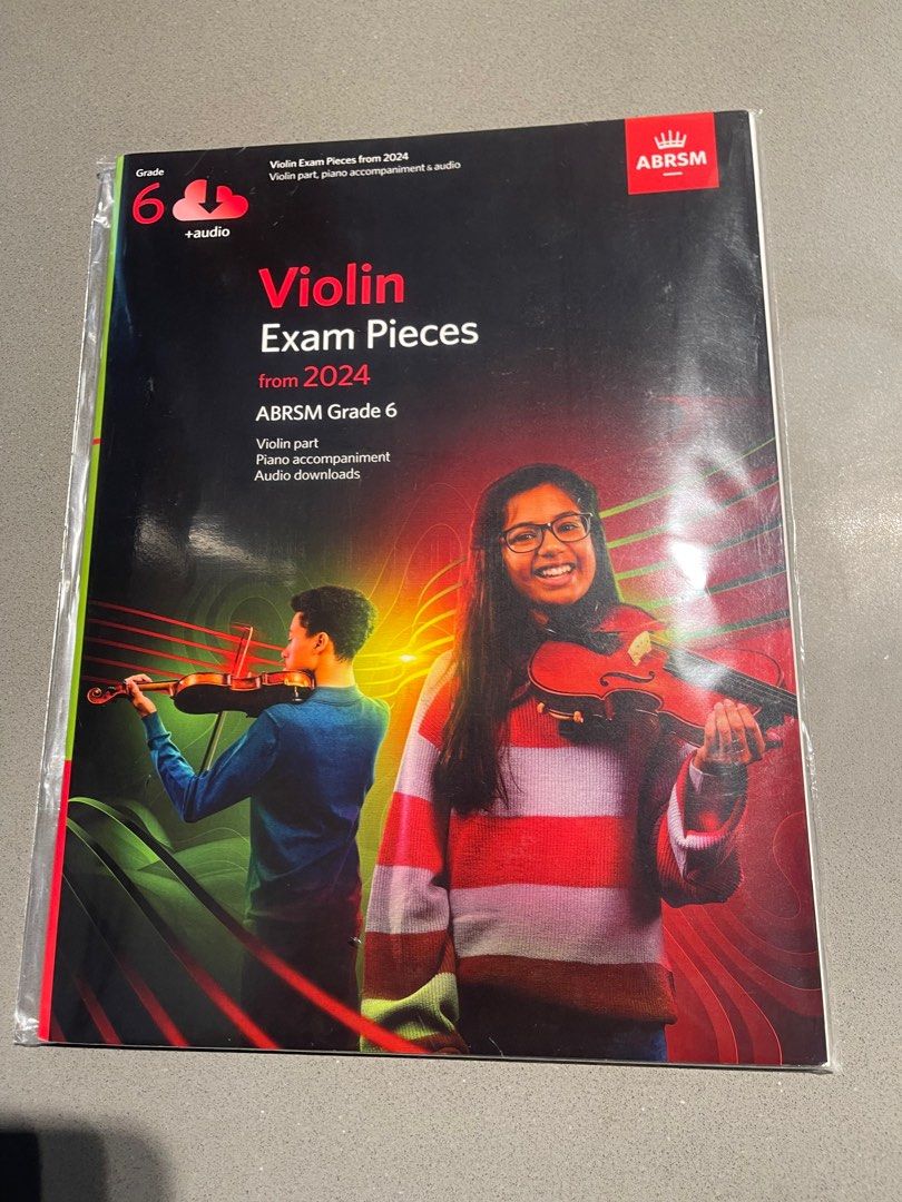 全新未用品ABRSM Grade 6 Violin Exam Pieces from 2024, 興趣及遊戲, 音樂、樂器 & 配件, 音樂與媒體 - 樂譜 - Carousell