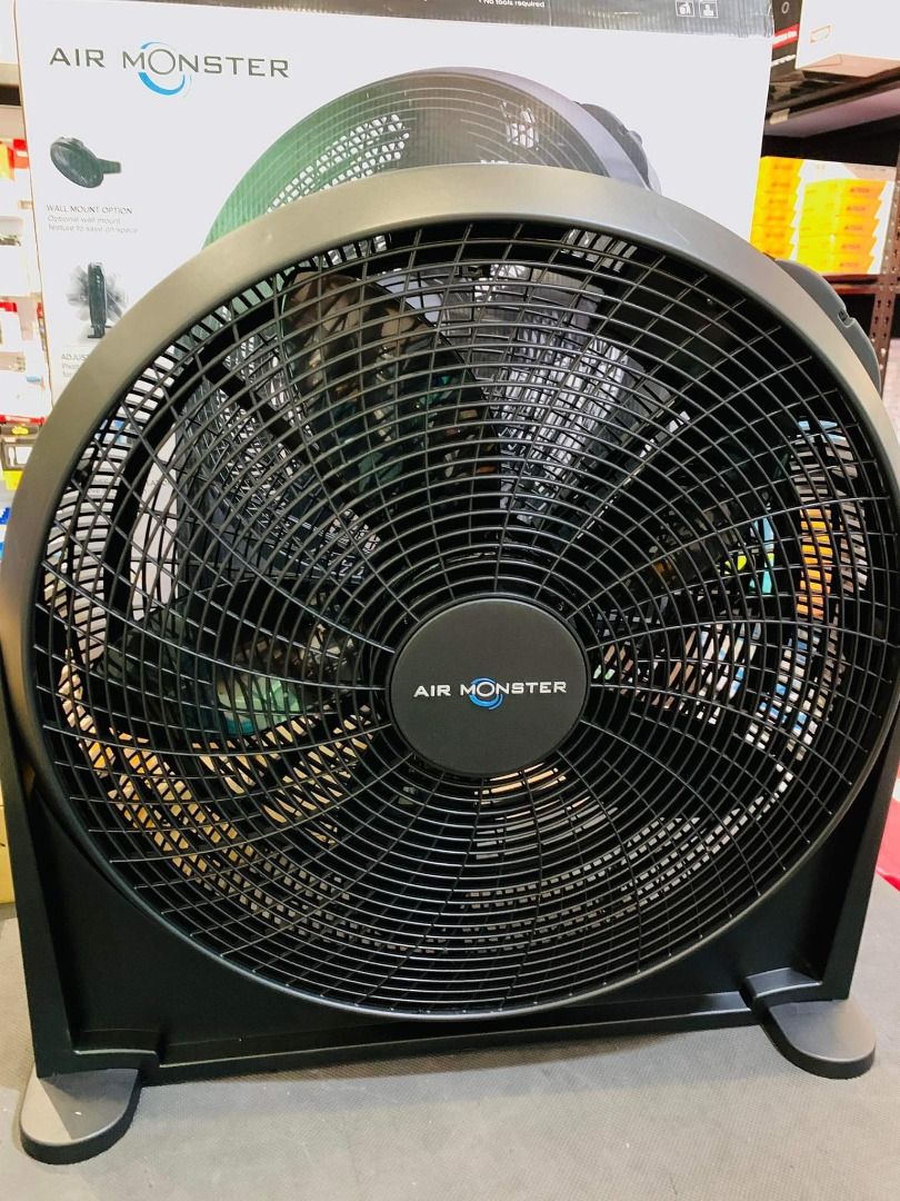 Air Monster 20" Air Circulator Floor Fan, Furniture & Home Living ...