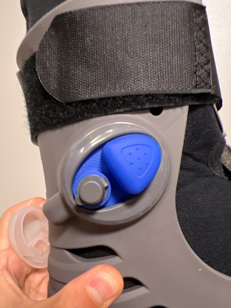 Inflatable Air Support Walking Ankle Cast, Health & Nutrition ...