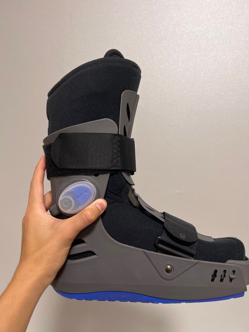 Inflatable Air Support Walking Ankle Cast, Health & Nutrition ...