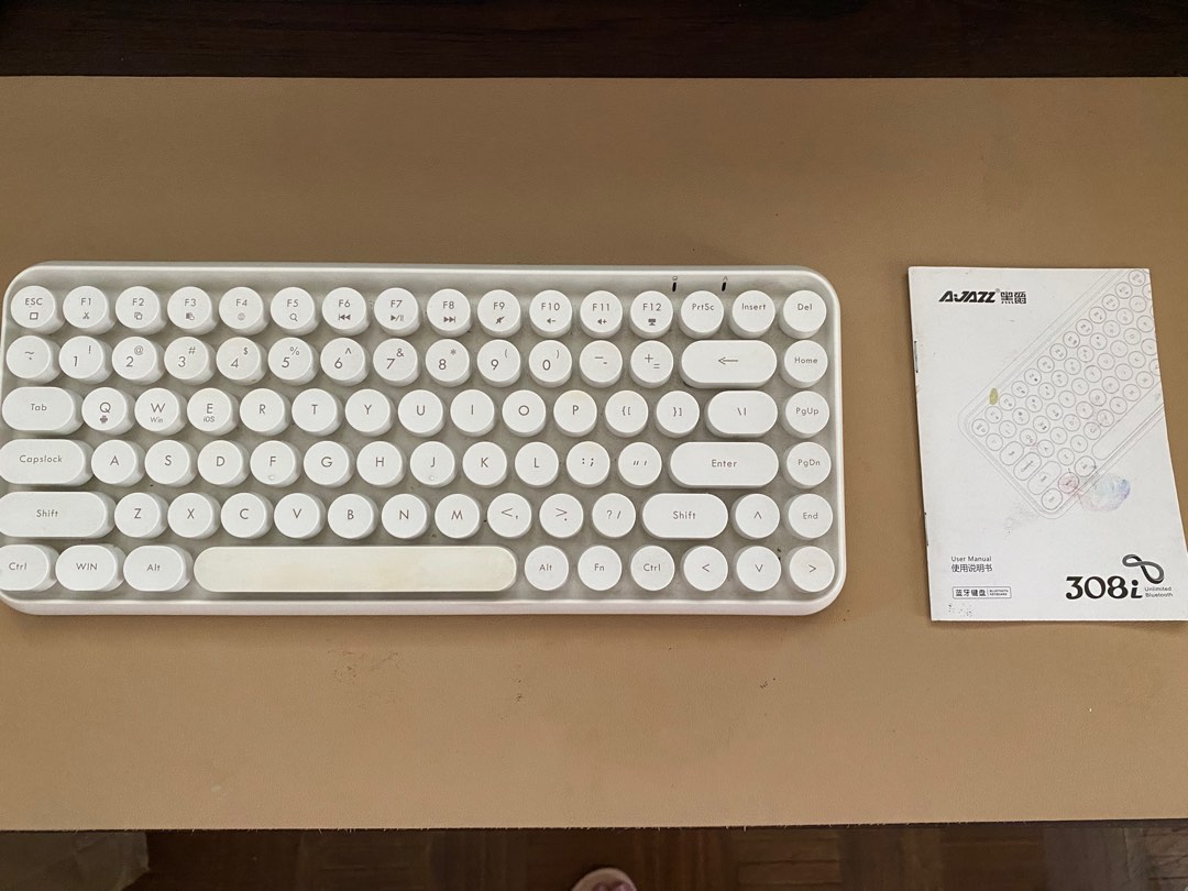 AJAZZ bluetooth keyboard 308i, Computers & Tech, Parts & Accessories ...