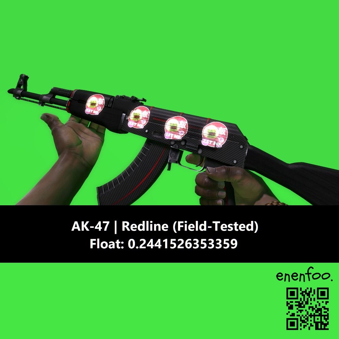 AK-47 REDLINE FIELD TESTED FT AK47 CSGO SKINS KNIFE ITEMS CS2 COUNTER ...