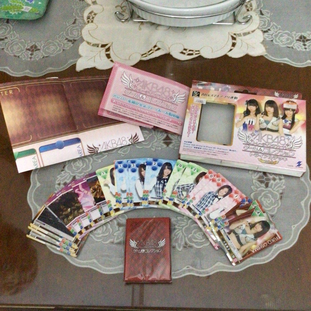 AKB48 playing cards, Hobbies & Toys, Toys & Games on Carousell