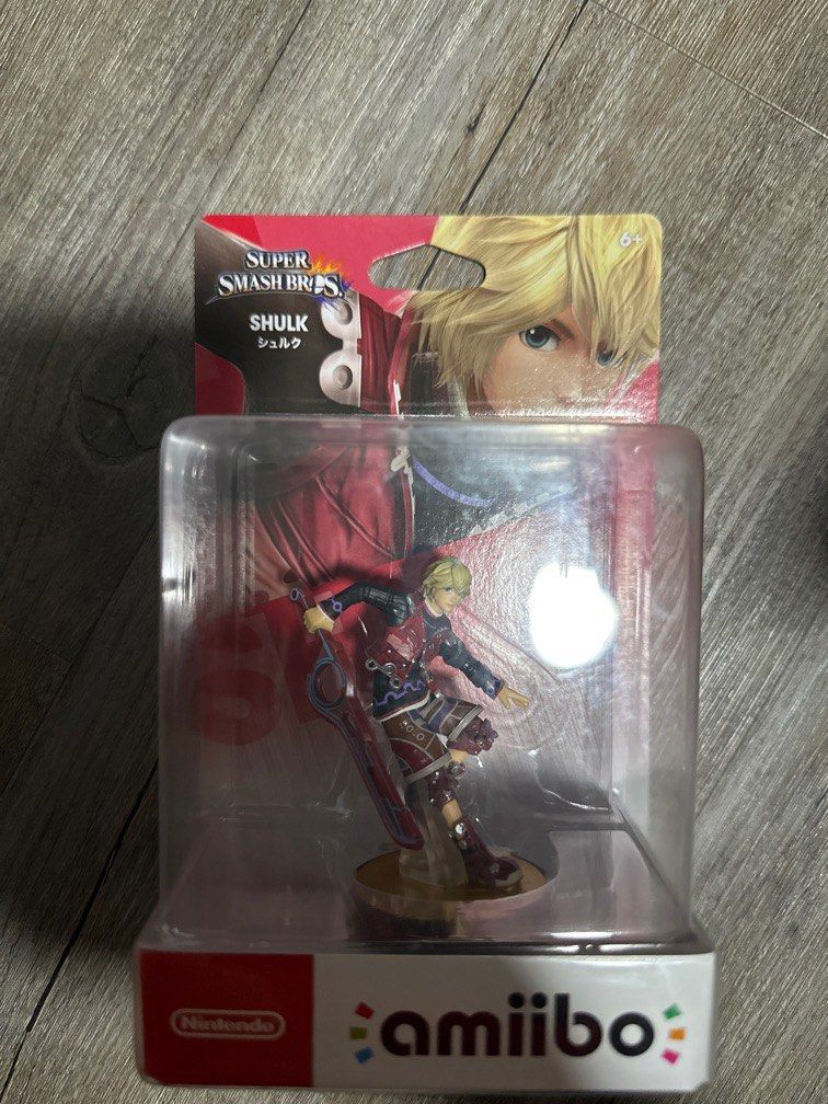 Amiibo Shulk Super Smash Bros, Hobbies & Toys, Toys & Games on Carousell