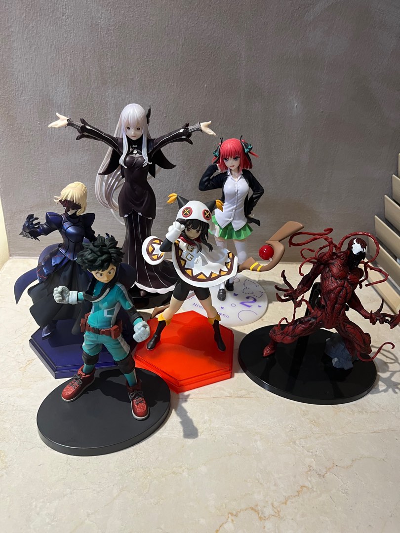 WTS/WTT Anime/Marvel Figures | Saber Alter, Megumin, Nino Nanako ...