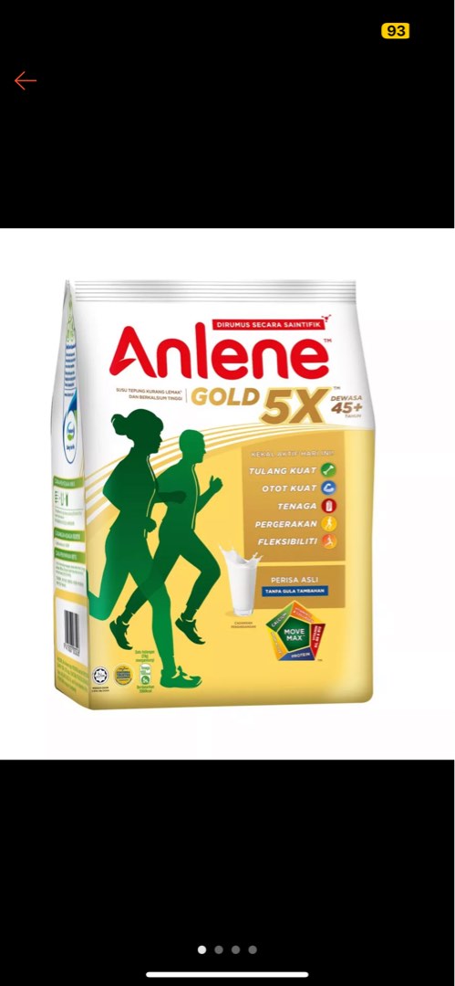 Anlene Gold ( 600g ), Food & Drinks, Packaged & Instant Food on Carousell