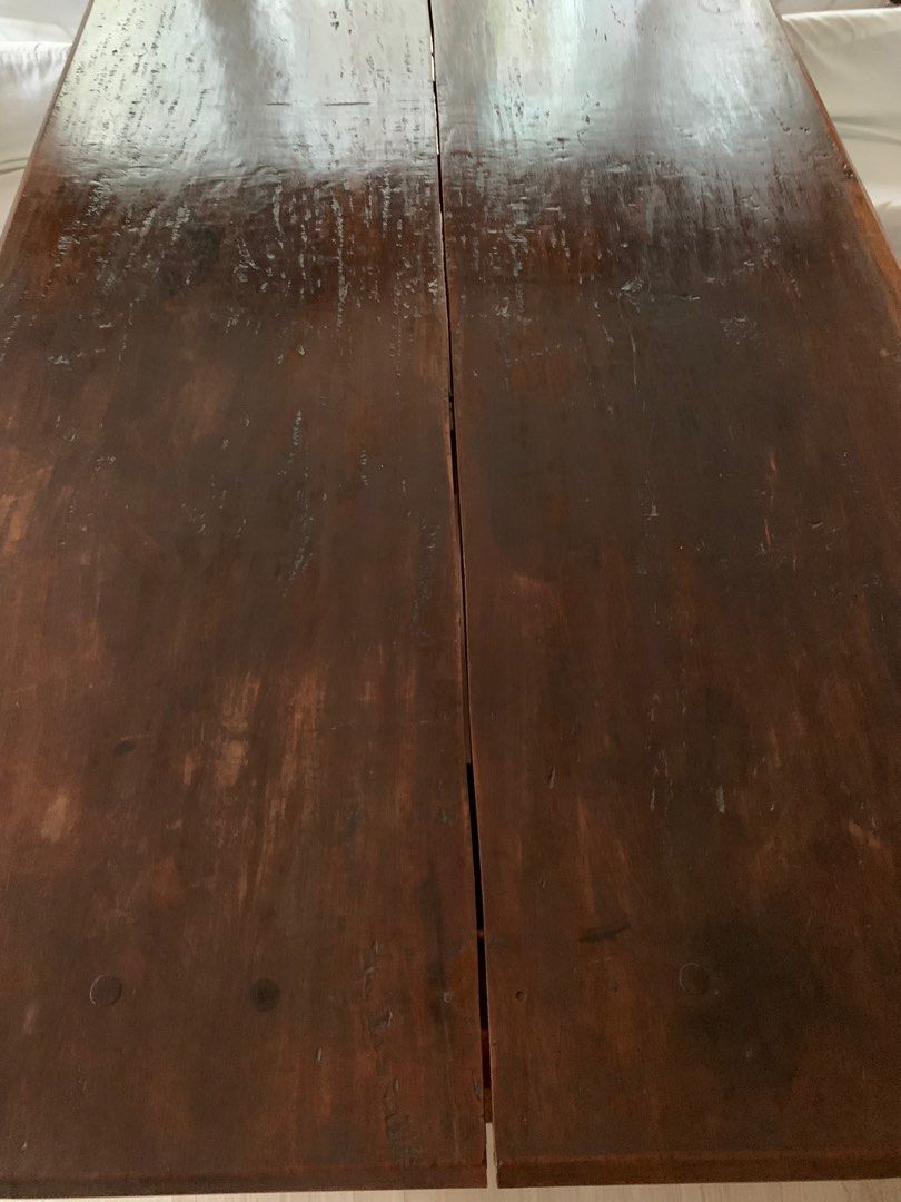 Antique dining table Philippine hardwood, Furniture & Home Living ...