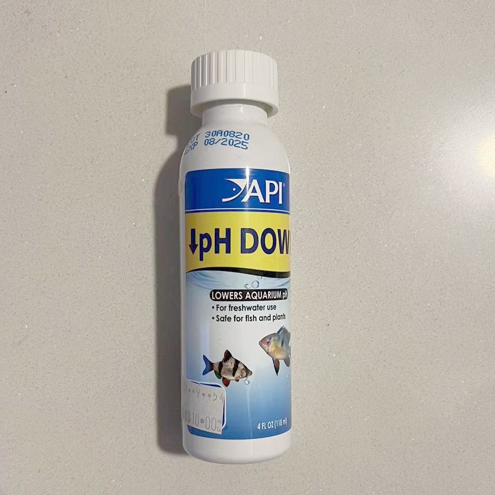 API pH Down pH adjuster lowers pH to make freshwater aquariums more ...