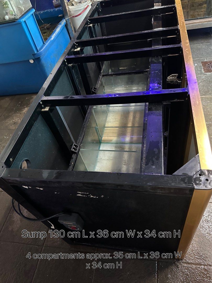 Aquarium Display Cabinet Stand with Sump on Carousell