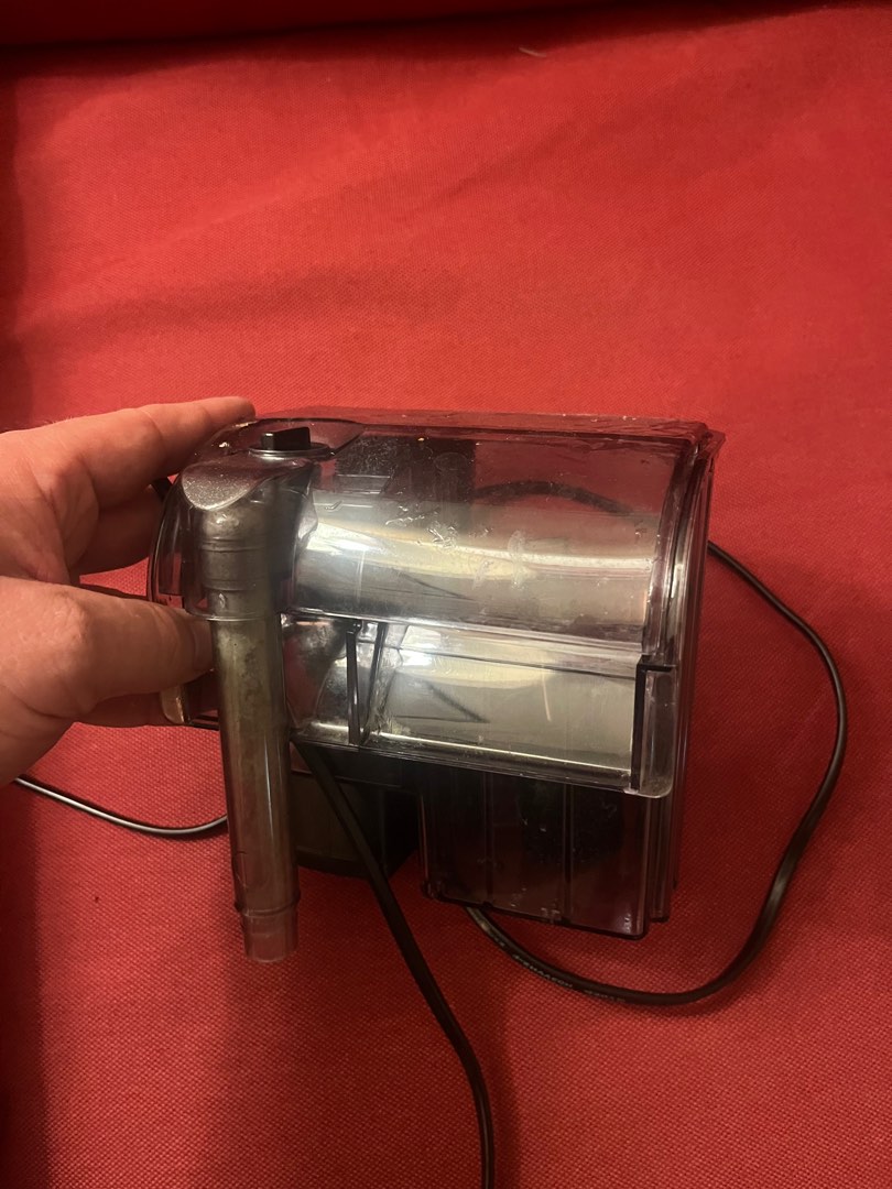 Aquarium filter, Hobbies & Toys, Toys & Games on Carousell