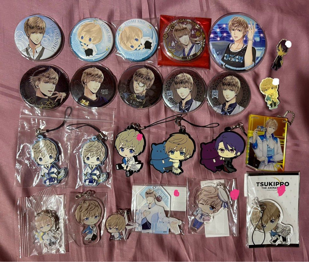 Assorted Tsukipro Merchandise - Solids Takamura Shiki / Quell Izumi Shu ...