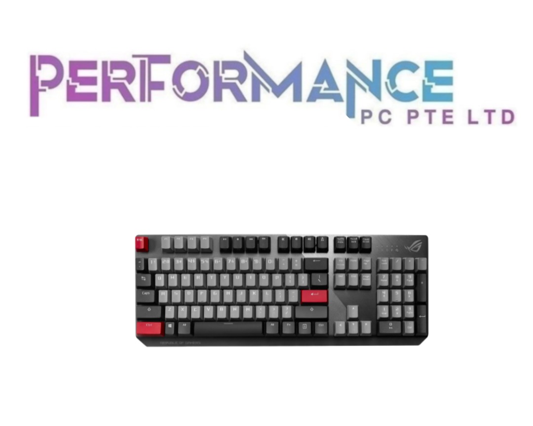 ASUS ROG Strix Scope PBT wired mechanical gaming keyboard with Cherry ...