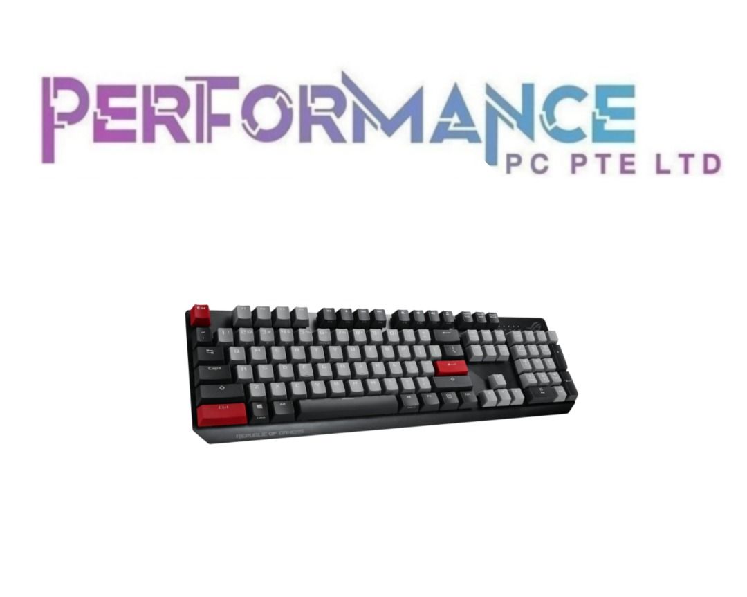 ASUS ROG Strix Scope PBT wired mechanical gaming keyboard with Cherry ...