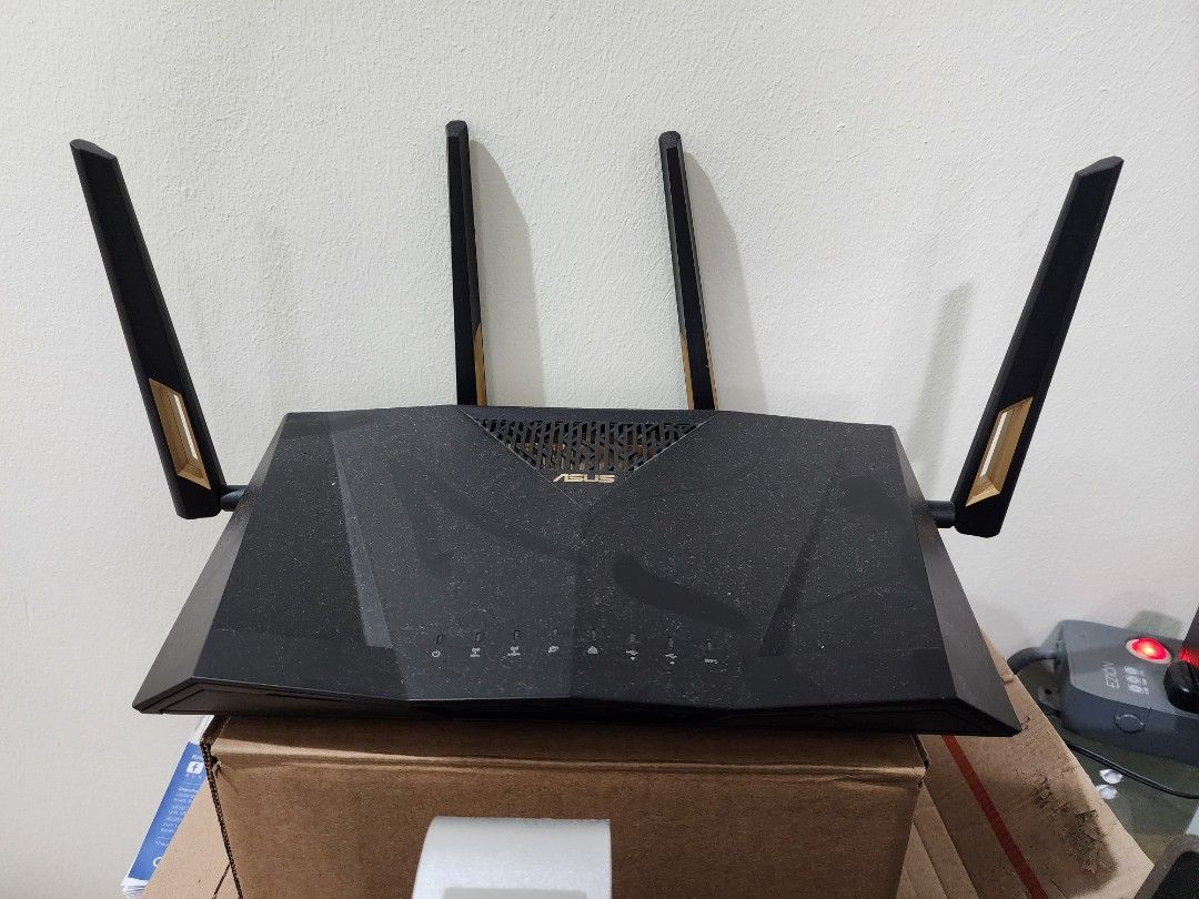 Asus RT-AX88U router wifi 6, Computers & Tech, Parts & Accessories ...