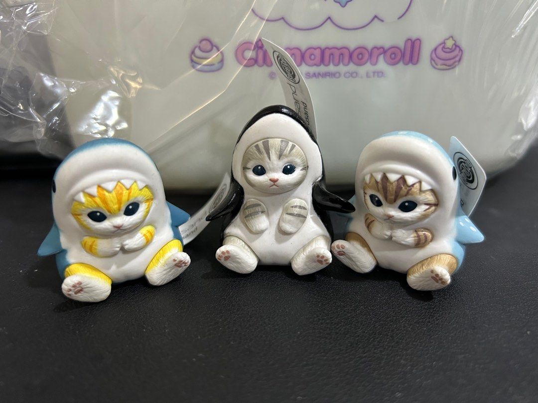 Authentic Cow play cow moo cpcm X Mofusand Cute cat prawn Ebi shark ...