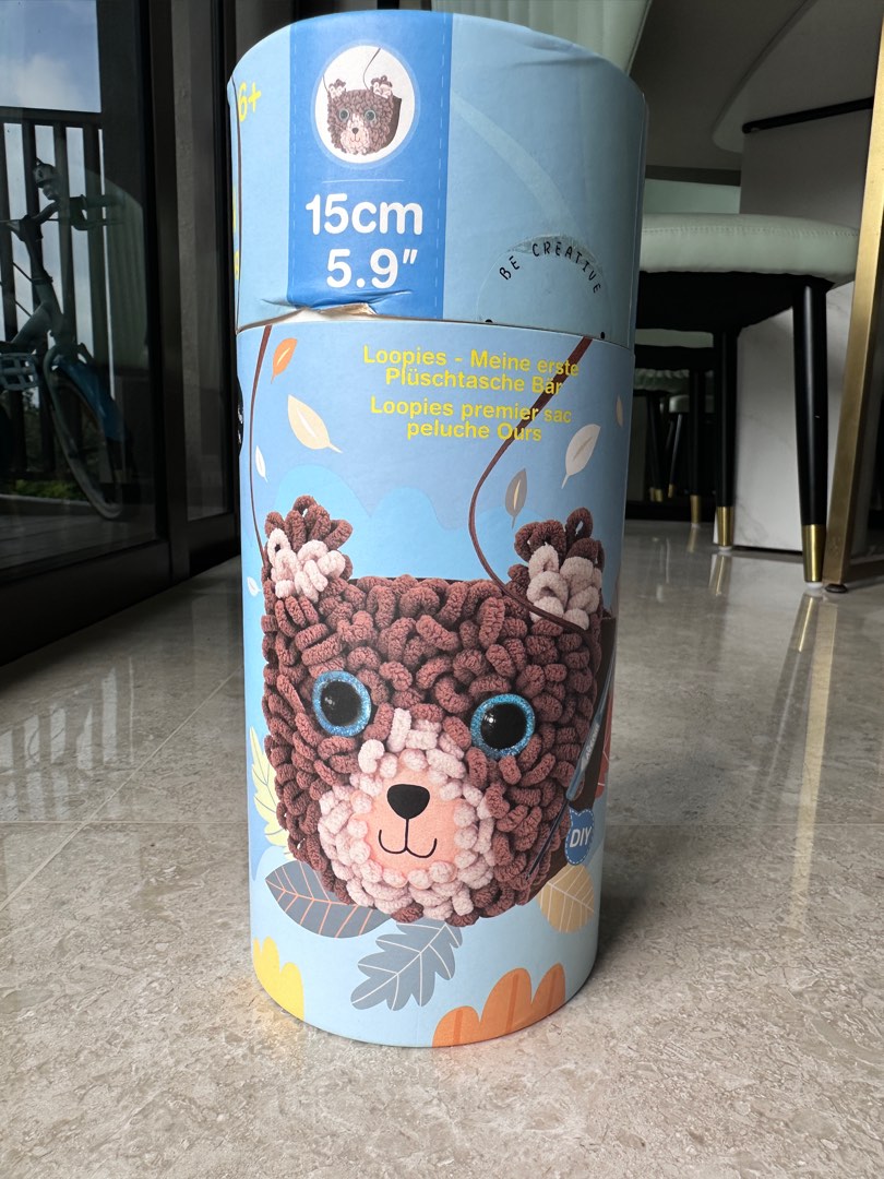 Avenue Loopie Fun my first plush bag art and craft making kids, Hobbies ...