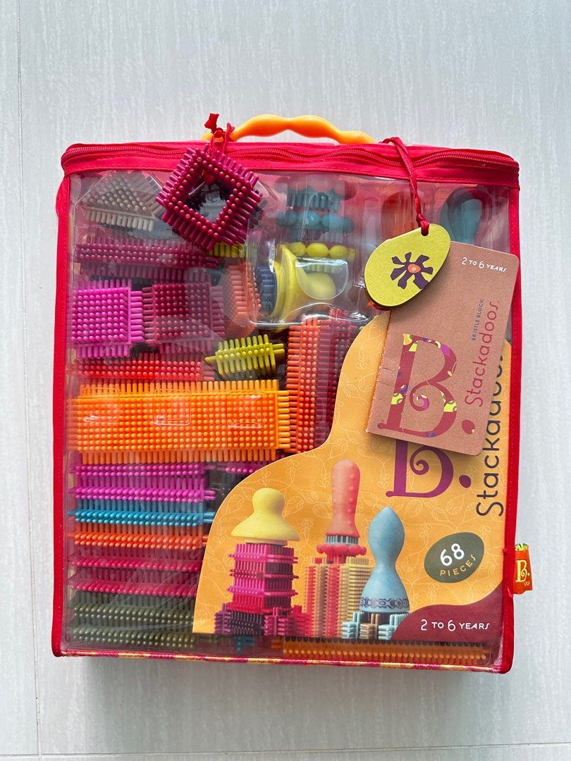 BNIB B. Toys Building blocks Stackadoos for kids -STEM Toys, Hobbies ...