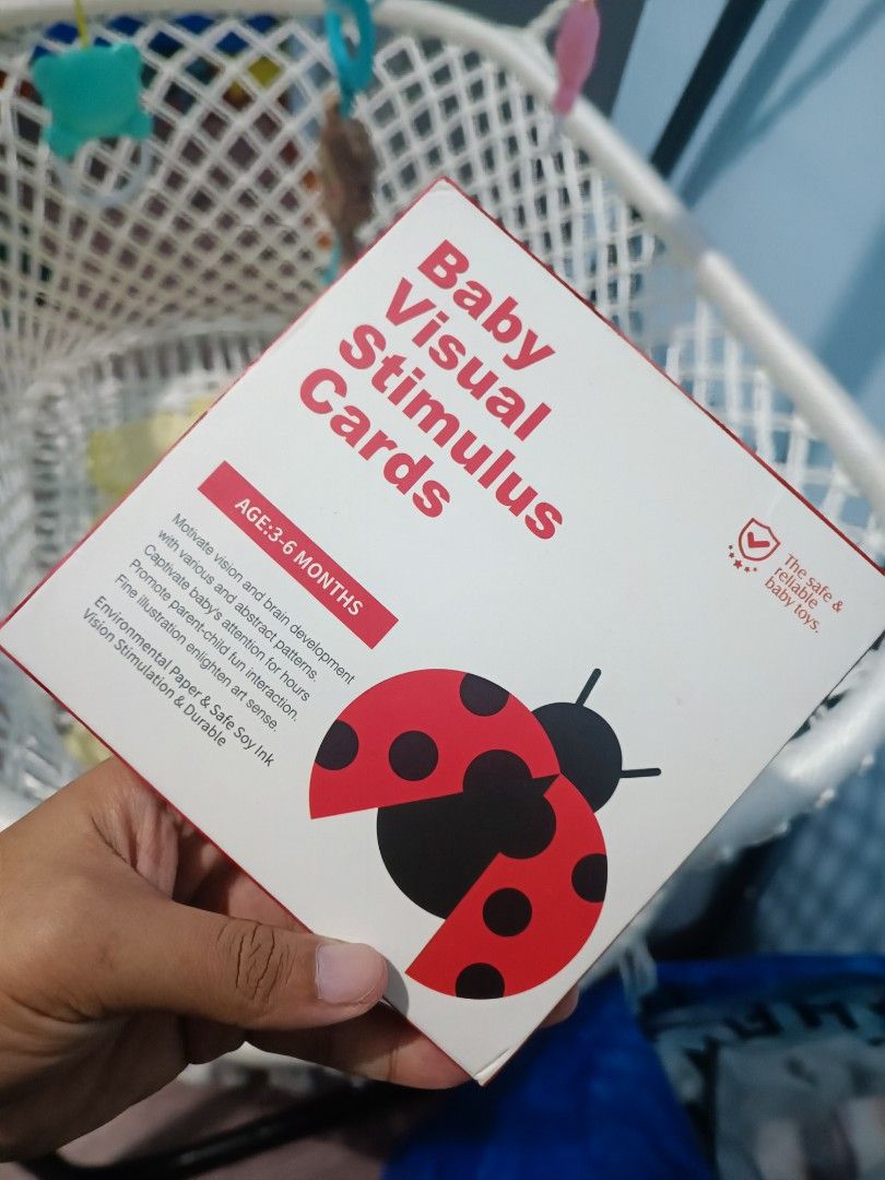 Baby Visual Stimulus Cards, Babies & Kids, Infant Playtime on Carousell