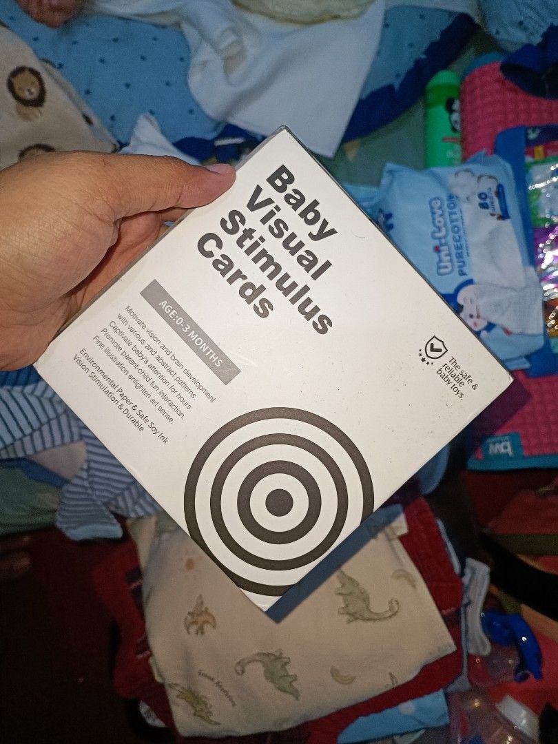 Baby Visual Stimulus Cards, Babies & Kids, Infant Playtime on Carousell