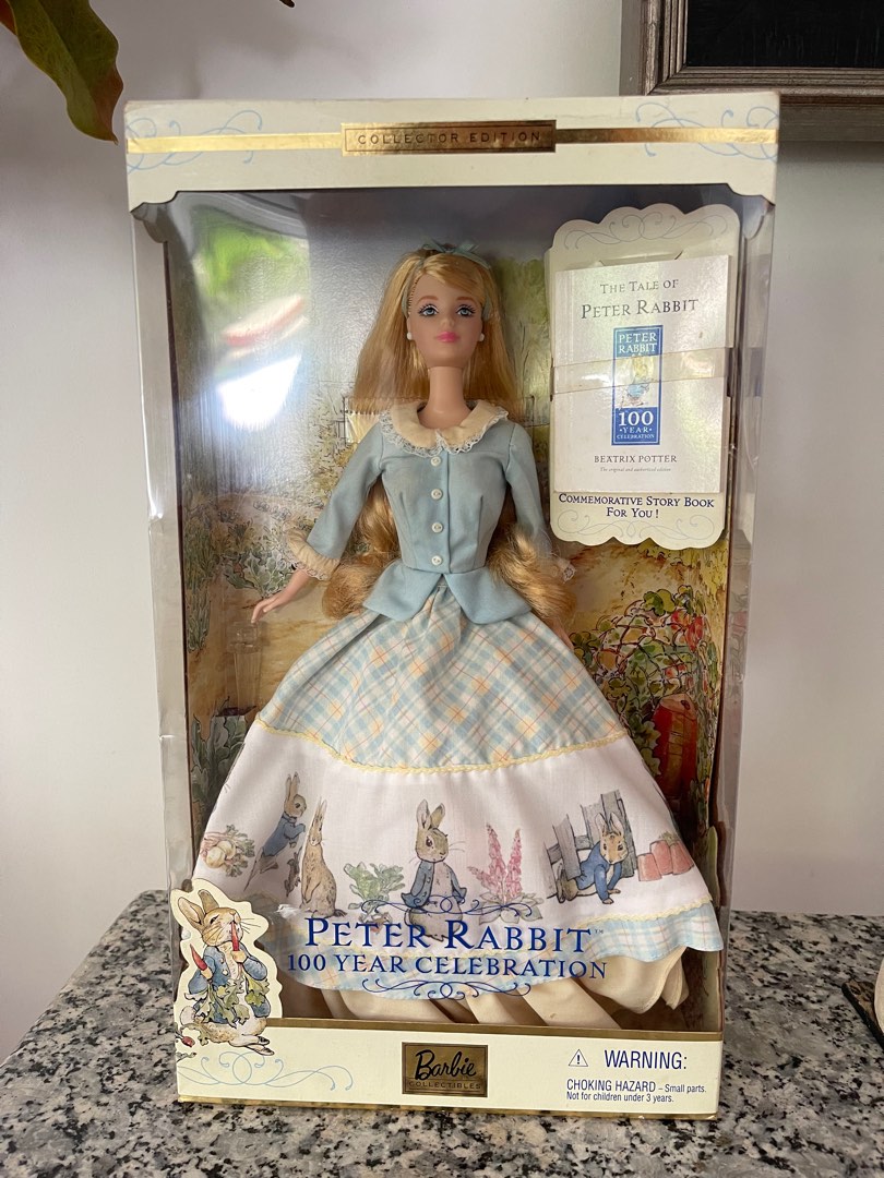 Barbie 2002 Peter Rabbit Collab 100 Year Celebration w/Box Rare ...