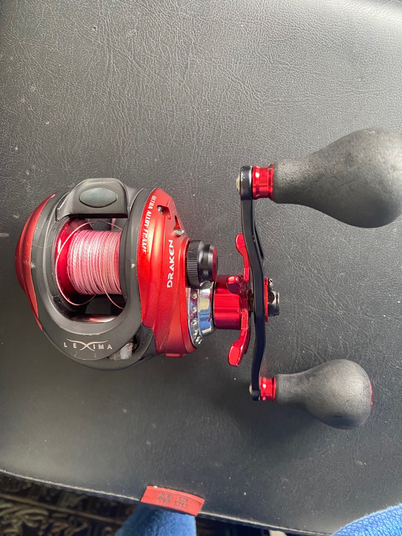 BC reel and Shimano rod, Sports Equipment, Fishing on Carousell