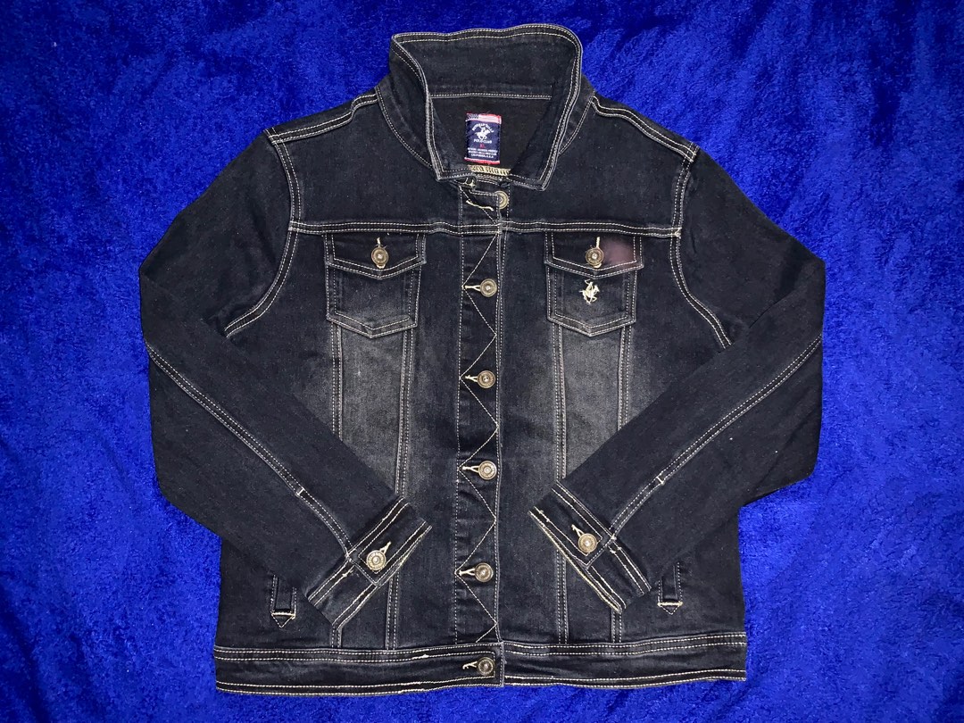 Beverly Hills US Polo Club Trucker Denim Jacket on Carousell