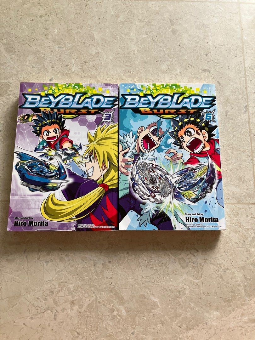 Beyblade burst volume 3 and 6, Hobbies & Toys, Books & Magazines ...