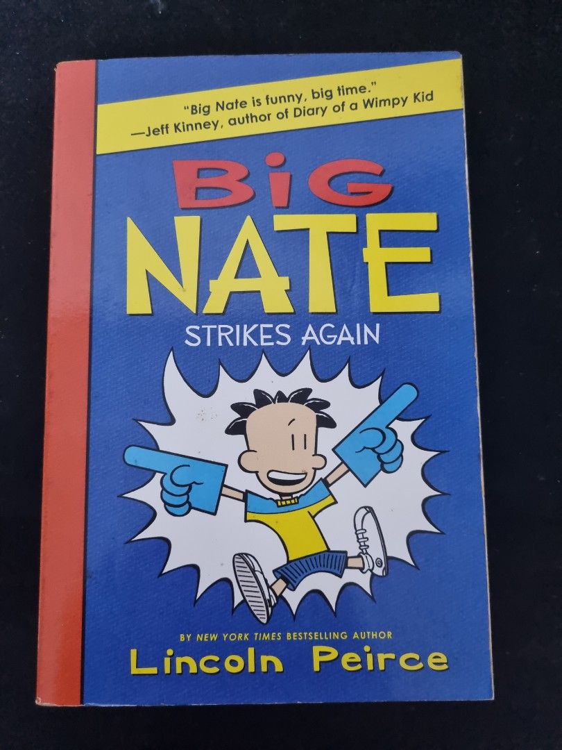 Big Nate Strikes Again by Lincoln Peirce, Hobbies & Toys, Books ...