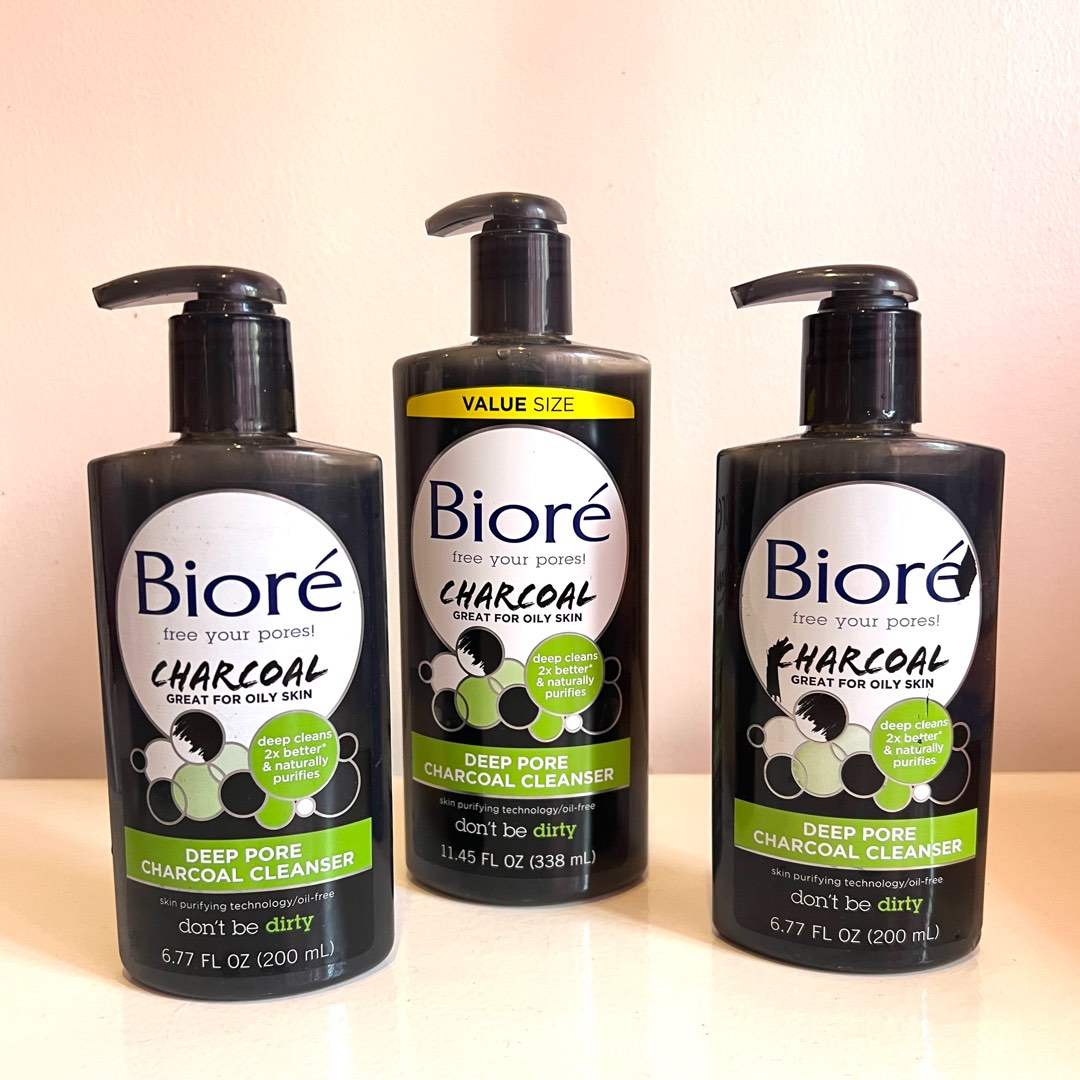 Biore Charcoal Facial Wash on Carousell