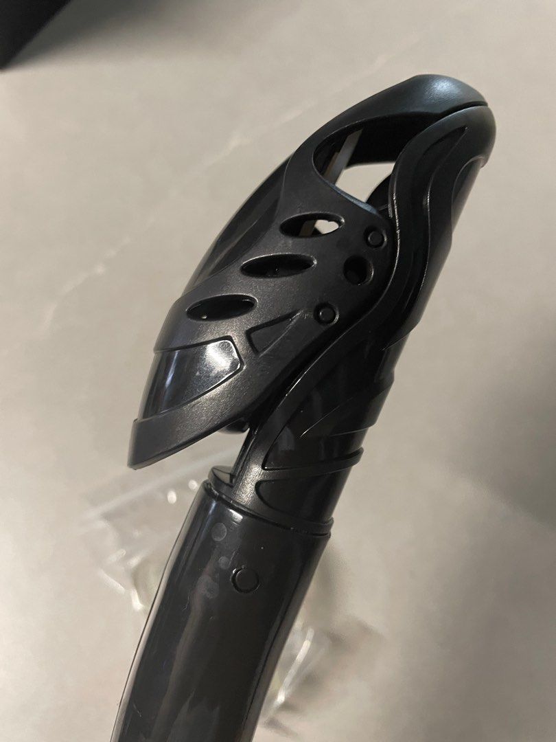 Black Snorkel w/ Splash guard and Purge Valve, Sports Equipment, Other ...