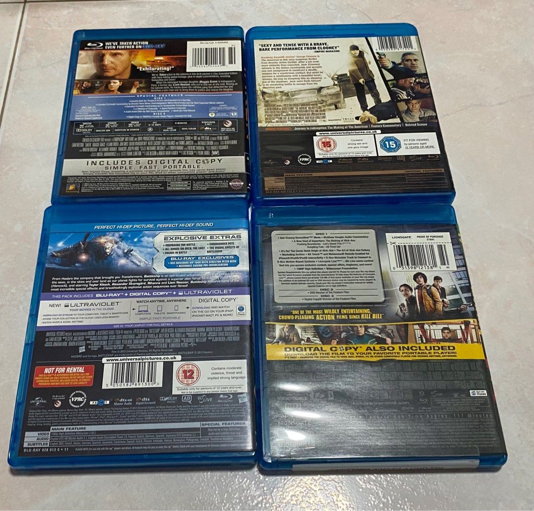 Blu Ray Action Movies, Hobbies & Toys, Music & Media, CDs & DVDs on ...