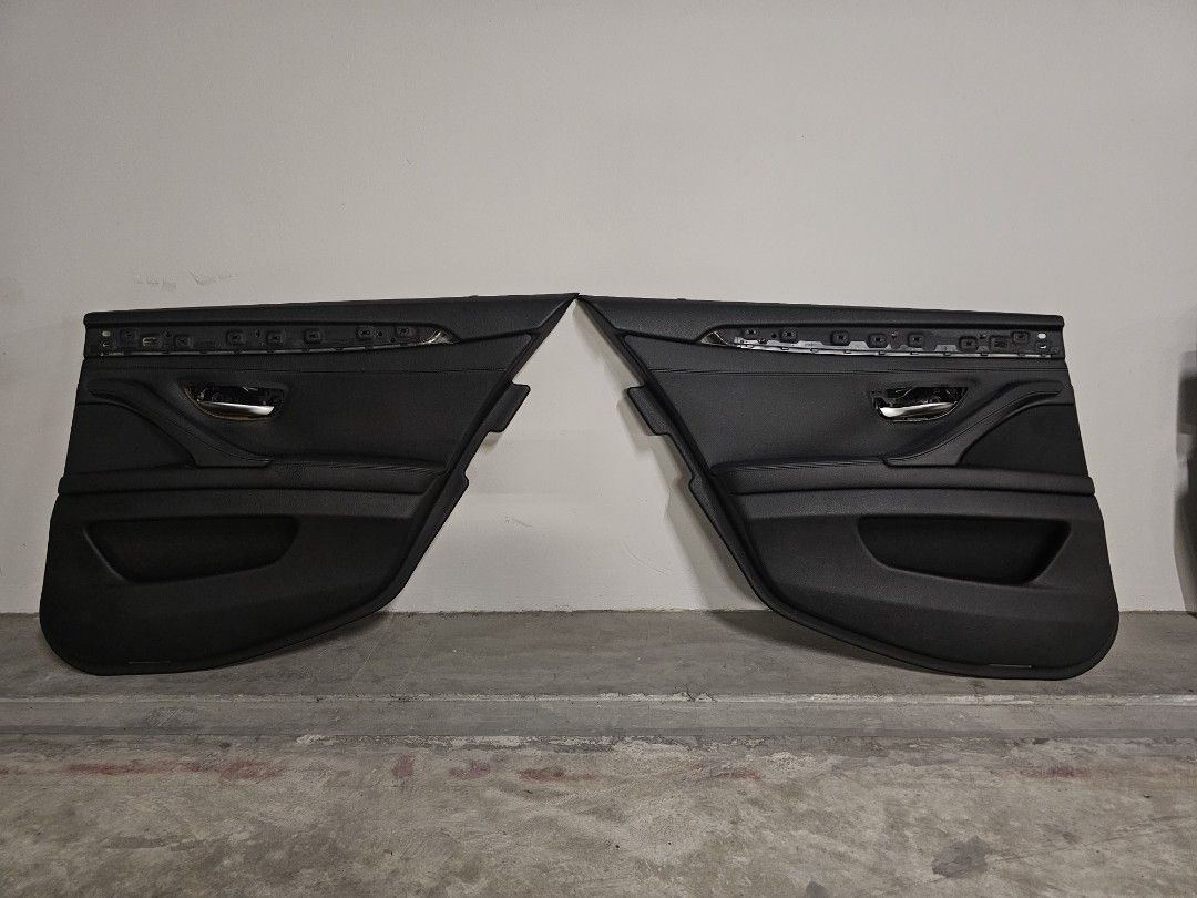 BMW F10 black door panels card, Car Accessories, Accessories on Carousell