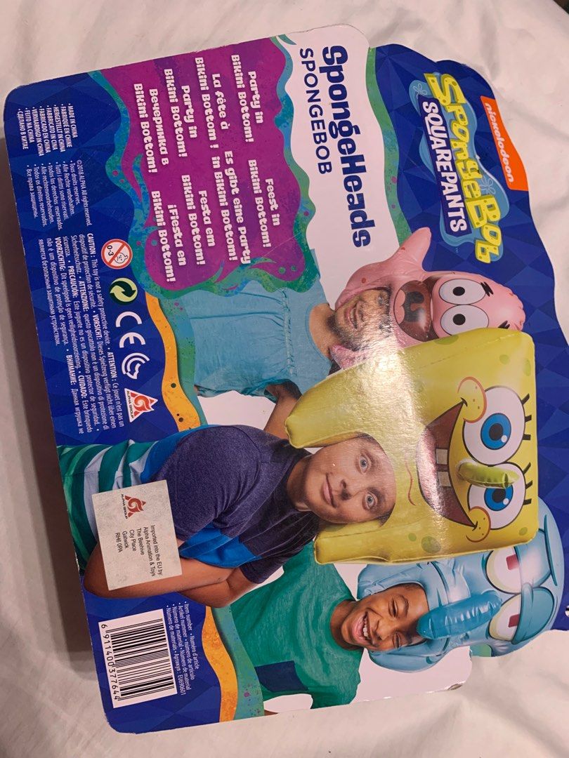 BN Spongebob Spongheads, Hobbies & Toys, Toys & Games on Carousell