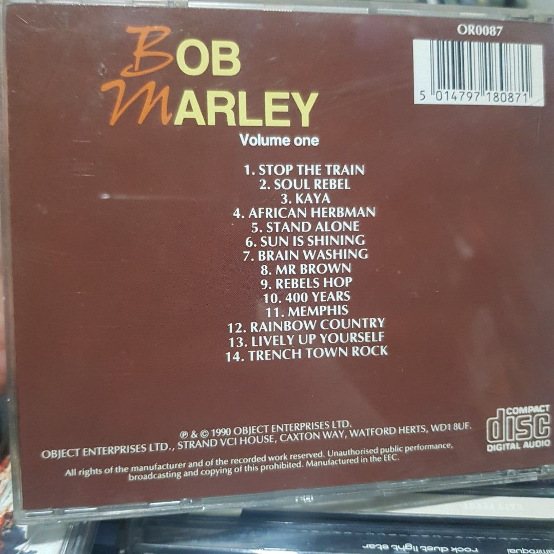Bob Marley Cd on Carousell