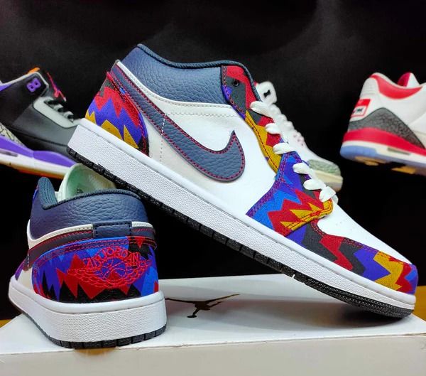 Brand NEW Jordan 1 low Nothing but Net Basketball Shoes For Him, Men's ...