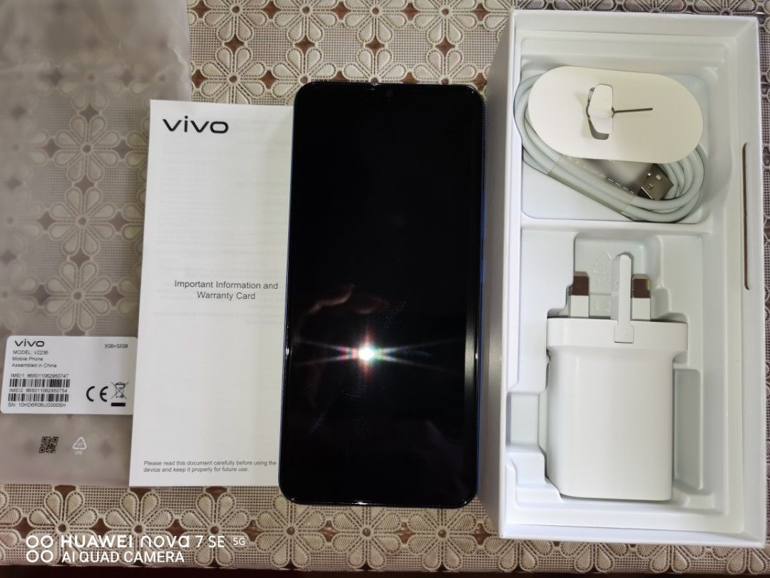 New Vivo Y02 model V2236 Android phone 3GB+32GB full set, Mobile Phones ...