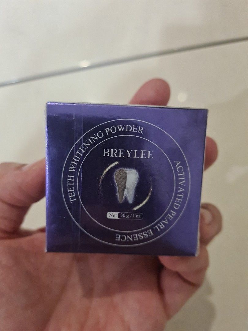 Breylee teeth whitening powder 30gr on Carousell